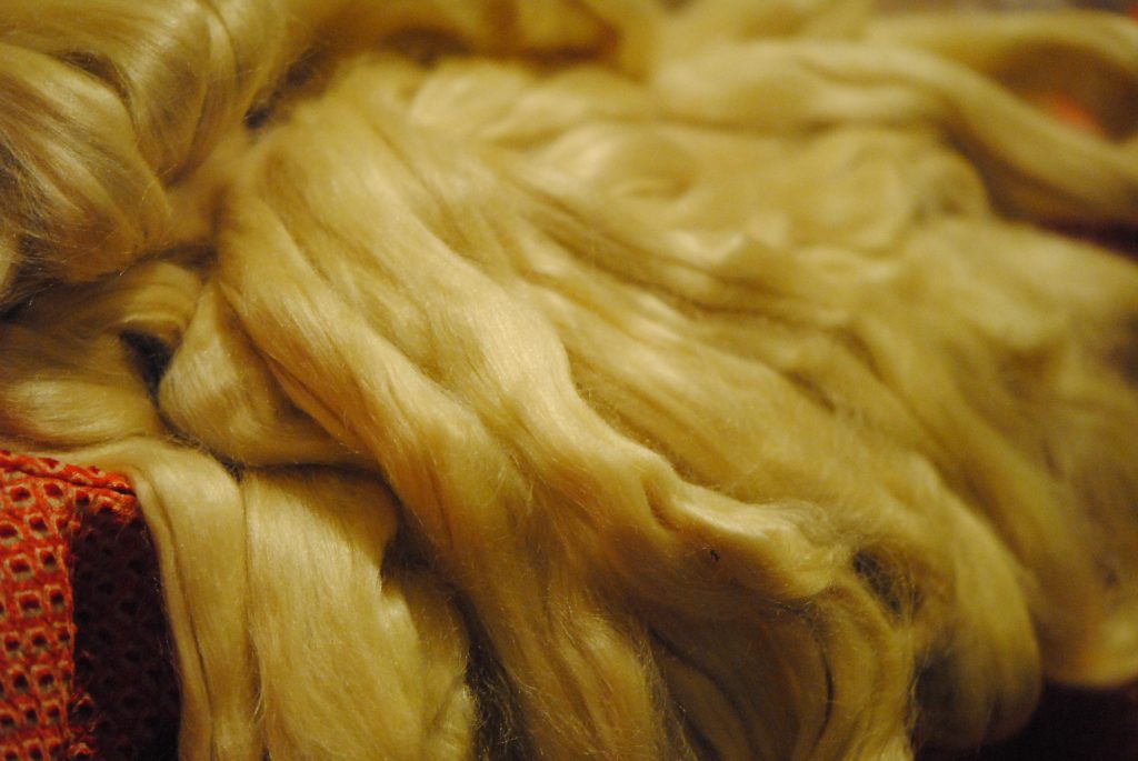 Tussah Fiber - Aurora Silk & Natural Dyes